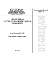Léon Walras, précurseur du libertarisme de gauche ? - Ecole Centrale de ...