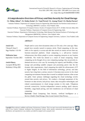 A Comprehensive Overview of Privacy and Data Security for Cloud Storage ...