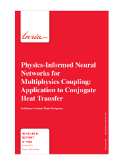 Physics-Informed Neural Networks for Multiphysics Coupling: Application to Conjugate Heat ...