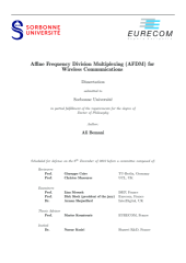 Affine Frequency Division Multiplexing (AFDM) for Wireless ...