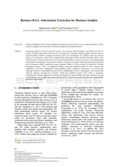 Business-RAG: Information Extraction for Business Insights - Archive ...