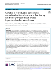 Genetics of reproductive performance across Porcine Reproductive and Respiratory Syndrome (PRRS ...