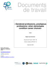 Gendered professions, prestigious professions: when stereotypes ...