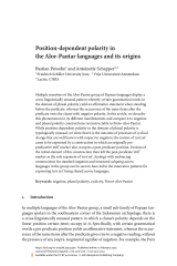 Position-dependent polarity in the Alor-Pantar languages and its ...